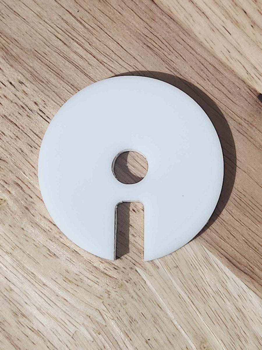 Brumate 2.5" Acrylic topper – Platinum Craft Vinyl