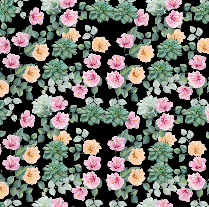 Flower HTV Patterns – Platinum Craft Vinyl